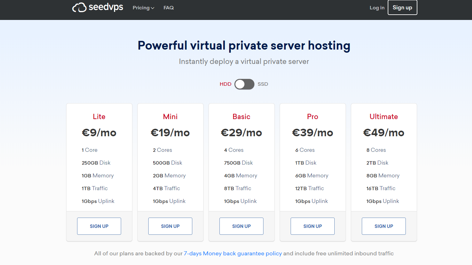 SeedVPS – VPS Hosting in Europe ─ Netherlands | KVM SSD | KVM Storage ... SeedVPS – VPS Hosting in Europe ─ Netherlands | KVM SSD | KVM Storage ...